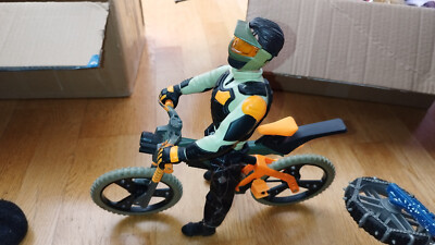 ACTION MAN figurine cycliste VELO VTT Mountain Bike HASBRO figure ...
