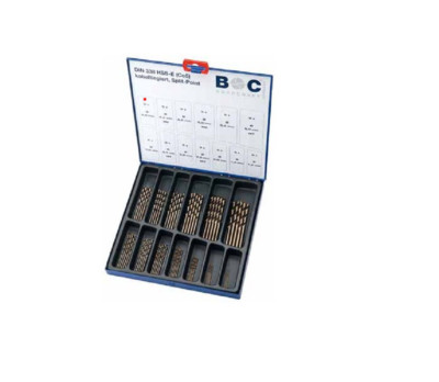 Bohrcraft Set di Punte HSSE 65-teilig Di 1,0 fino A 6,0 MM + 3,3 E 4,2 ...