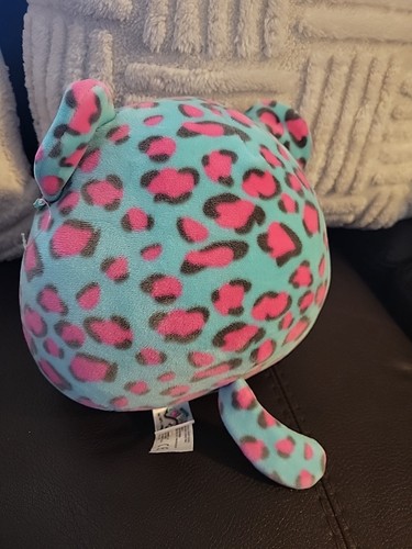 Squishmallow Chelsea the Cheetah 8” Plush Official Kelly Blue Pink ...