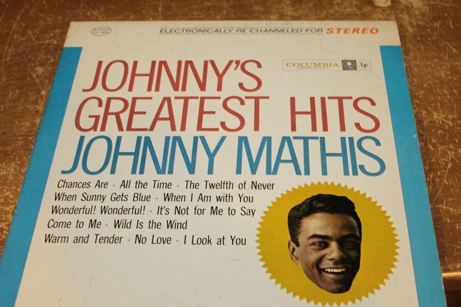 JOHNNY MATHIS JOHNNY'S GREATEST HITS STEREO RECORD ALBUM | eBay