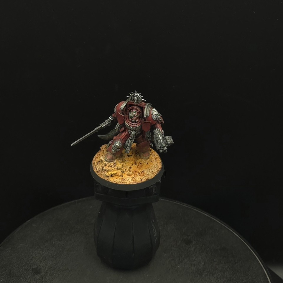 Pro Painted Warhammer 40k Blood Angels Terminator Captain Games ...