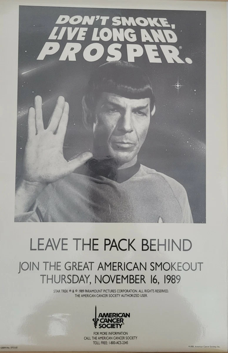 Spock Smoking