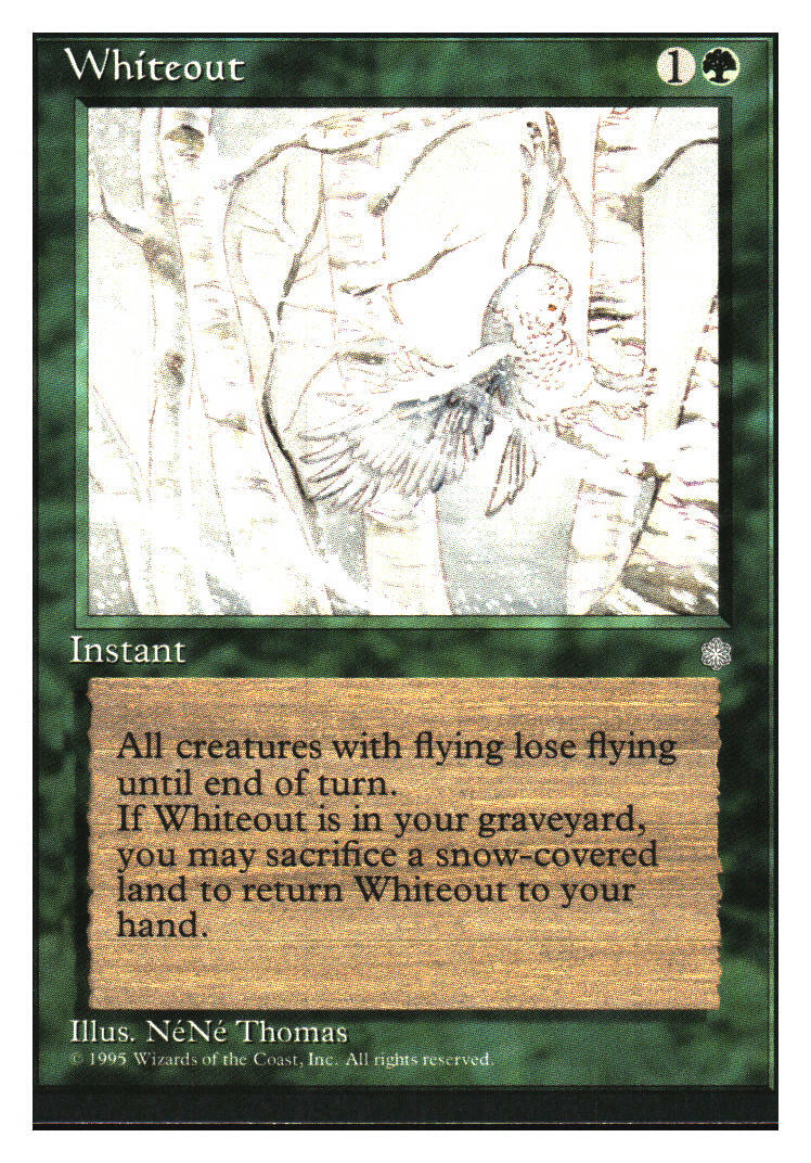 Whiteout Ice Age MTG - NM+ | eBay