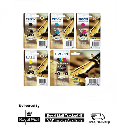 Genuine Epson 16XL New Ink Cartridges Multipack For WF-2750 WF2660 WF ...