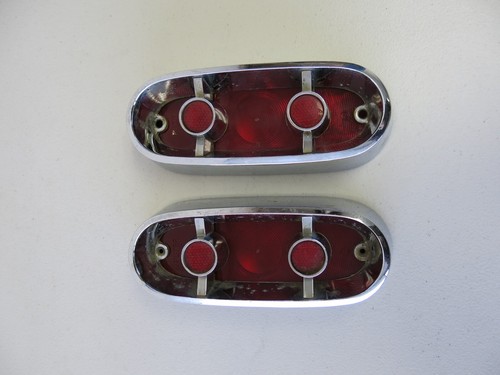 Vintage Taillight Assembly Pair 1879585 for 1959 Plymouth | eBay