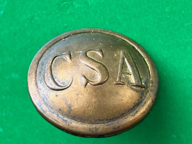 Antique Civil War Confederate “CSA” two-piece CS Army Button | eBay