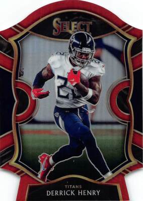 2020 Panini Select #41 Derrick Henry Maroon Prizm Die Cut | eBay