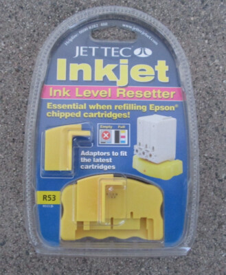 JETTEC Inkjet Level Resetter R53 for Refilling Epson chipped cartridges ...