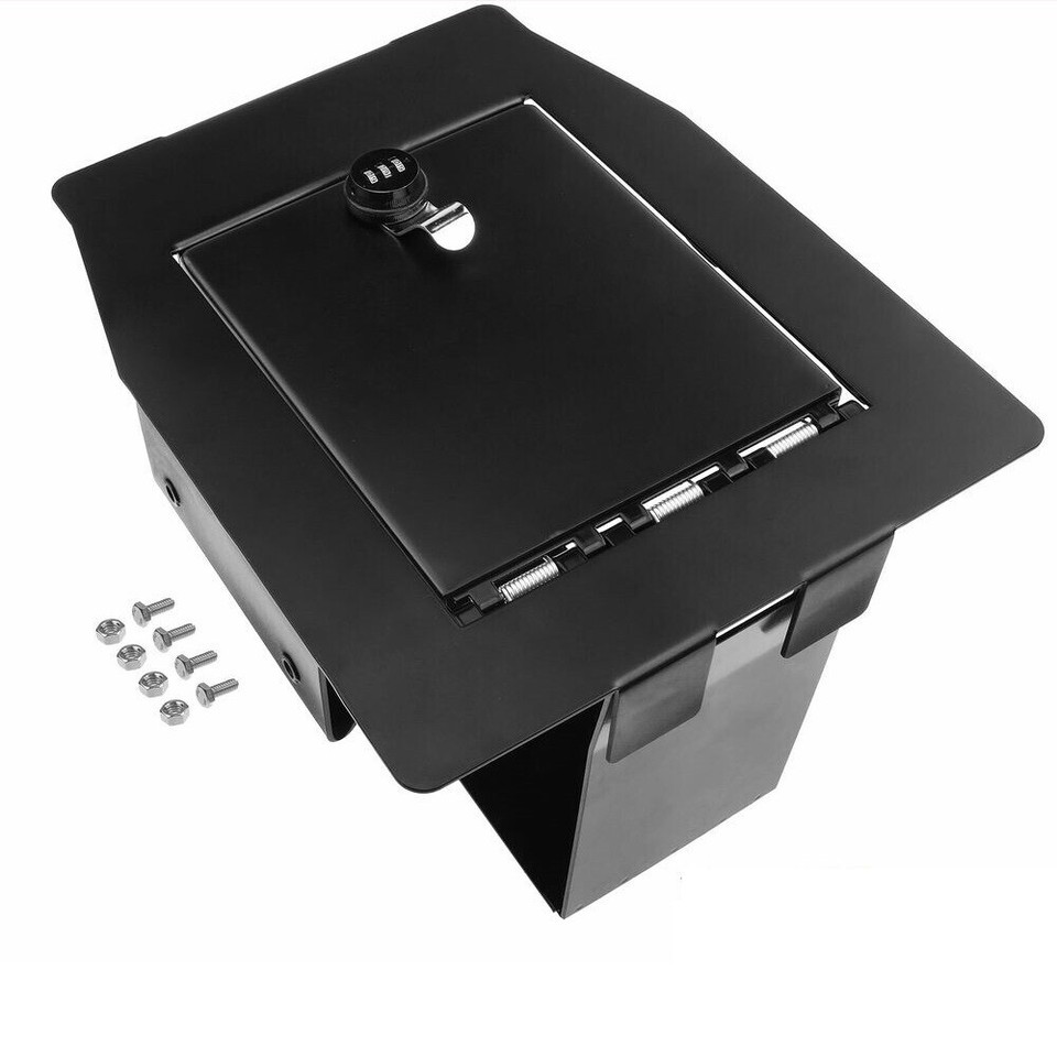 Center Console Vault Safe Box for Ford F-150 2015-2020 Expedition F-250 ...