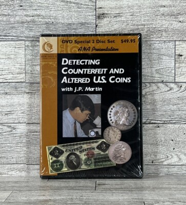 Detecting Counterfeit And Altered U.S. Coins With J.P. Martin 2-Disc ...