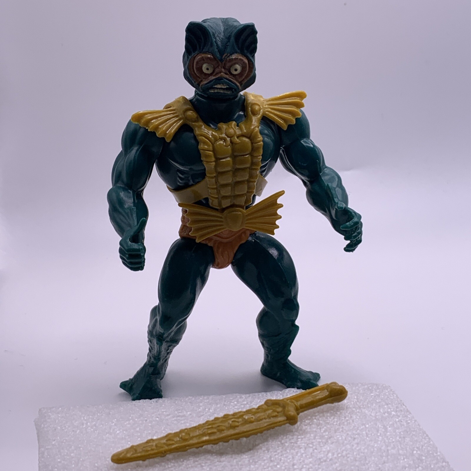 He Man Masters Of The Universe Merman 1981 Malaysia Soft Head Complete ...