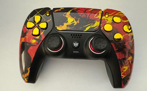 PS5 Controller ,Sold Out HEX Raven Scuf Style| 4 Mappable Paddles Hair ...