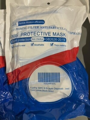 420 PCS KN95 Protective Face Mask Respirator K-N95 GB2626-2019 | eBay