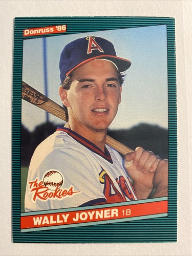 1986 Donruss The Rookies Wally Joyner #1 RC rookie card | eBay