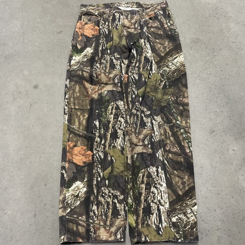 Vintage Mossy Oak Rustic Ridge Pants Jeans Camouflage Wide Leg Baggy ...