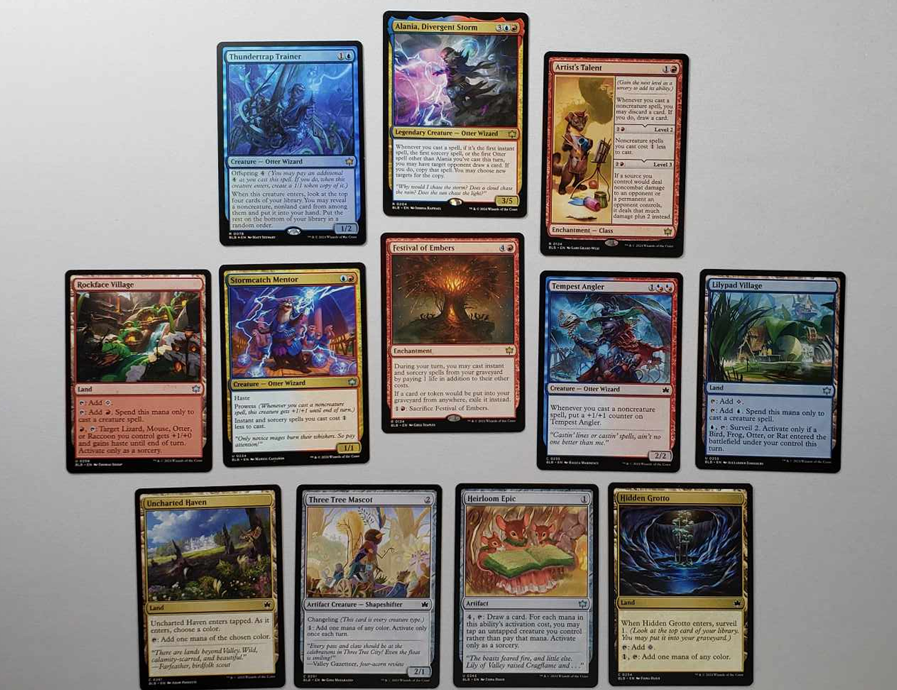 MTG Commander Alaina Divergent Storm Custom 100 Card Otter EDH Deck ...