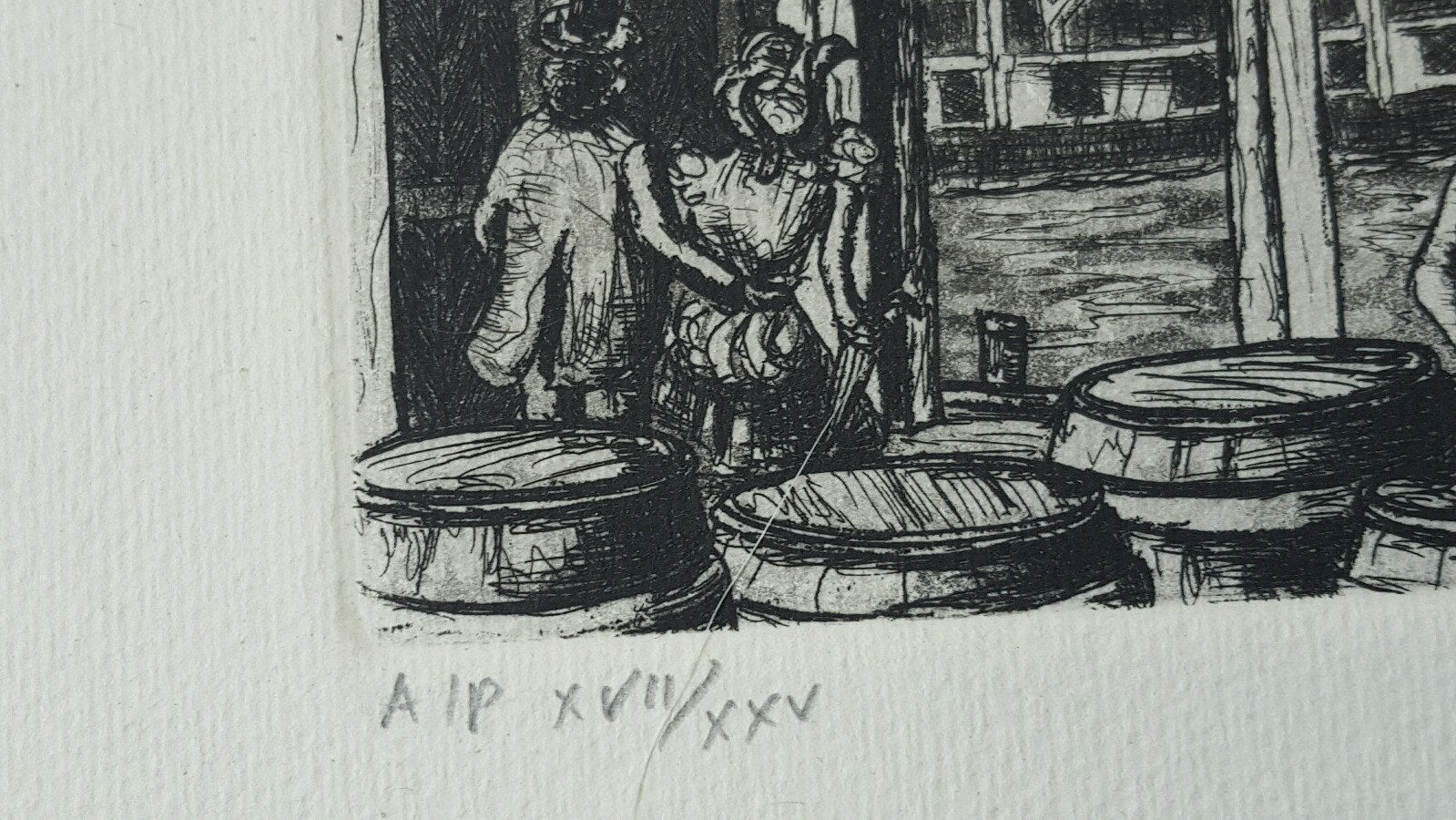 Jay Gaines Etching Ships of America Alan Impressed Historic A/P XVII ...