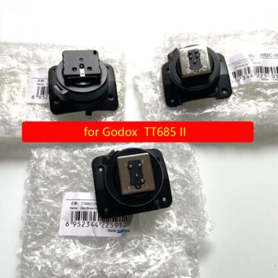 Flash Hotshoe For Godox TT685II Hot Shoe Rear Mount Base Foot Bracket ...