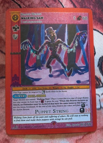 Metazoo Cryptid Nation 2nd Edition Walking Sam Reverse Holo 9/159 RH ...