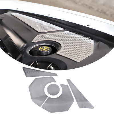 Stainless Steel Engine Compartment Side Trim Panel For Corvette C8 2020 ...