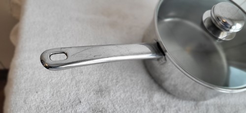 ( 1 ) Morgan Ware Sause Pan Pot 18/10 Stainless Steel Sandwich Bottom ...