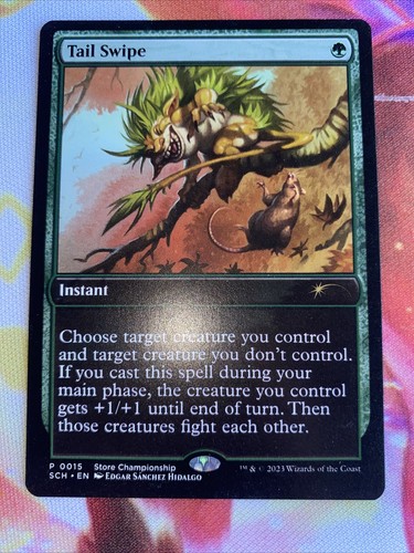 MTG magic cards 1x NM-Mint, English Tail Swipe - Store Championship 2023 promo | eBay