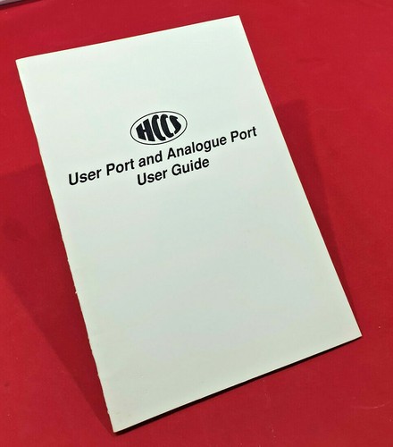 Manuel pour HCCS Utilisateur Port Et Analogique Podule. Guide Acorn ...