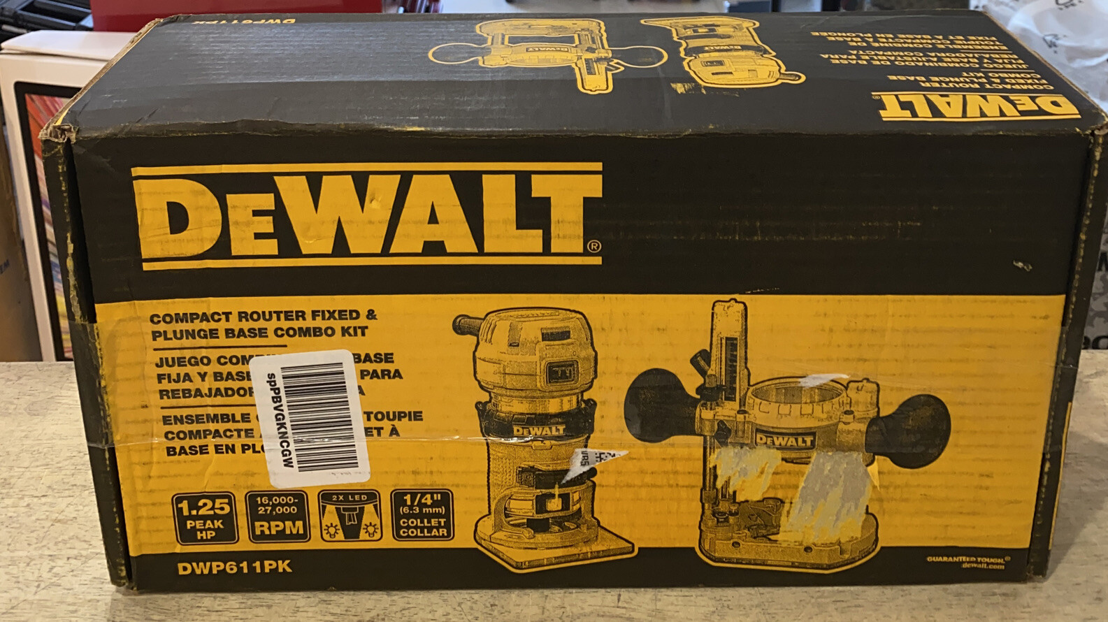 DEWALT+DWP611PK+Electric+Router+Combo+Kit for sale online | eBay