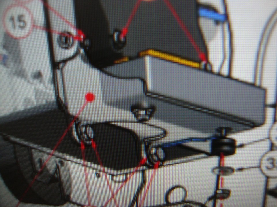 BIG DOG MOTORCYCLES EHC BARREL NUT & GROMMET SET 2 ELECTRONIC HARNESS ...