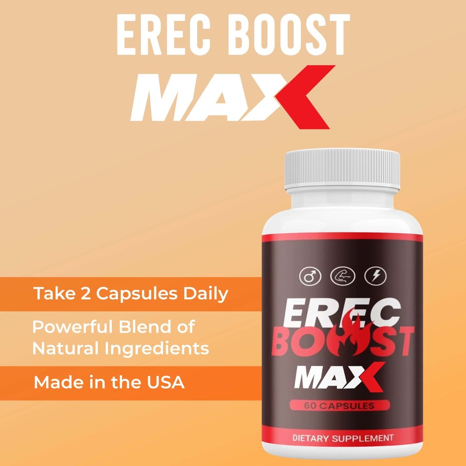 Erec Boost MAX Pills Erec Booster, Erec Boost High Drive (2 Pack) | eBay