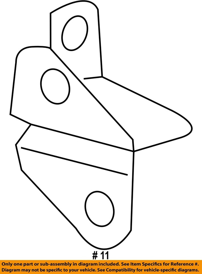 GM OEM 14-24 Acadia Rear Door Lock Hardware-Upper Hinge 20986575 | eBay