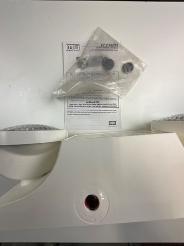 Dual-Lite Ez-2L Led Emrg Lght Plst Nick-Mtl Hydr 1W Led for sale online ...