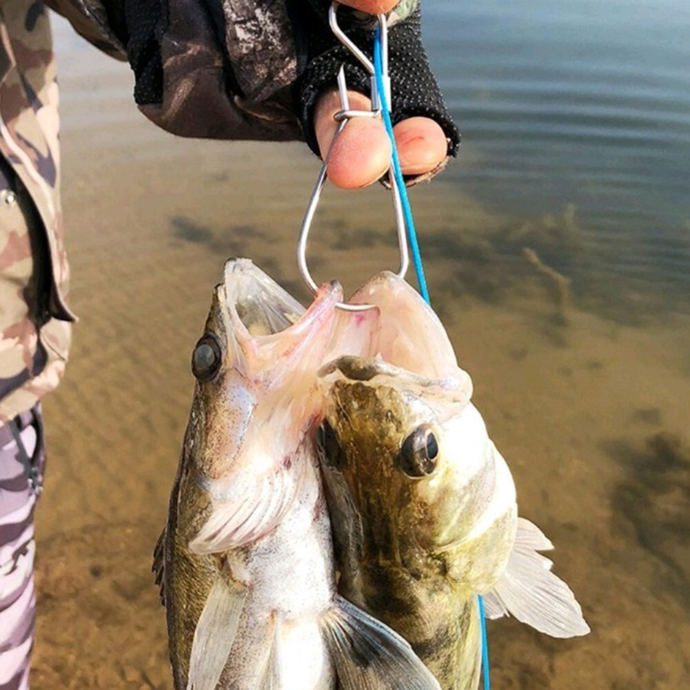 Prevent Fish Slip Excape Live Fish Lock Tool Ring Tie Buckle Fishing ...