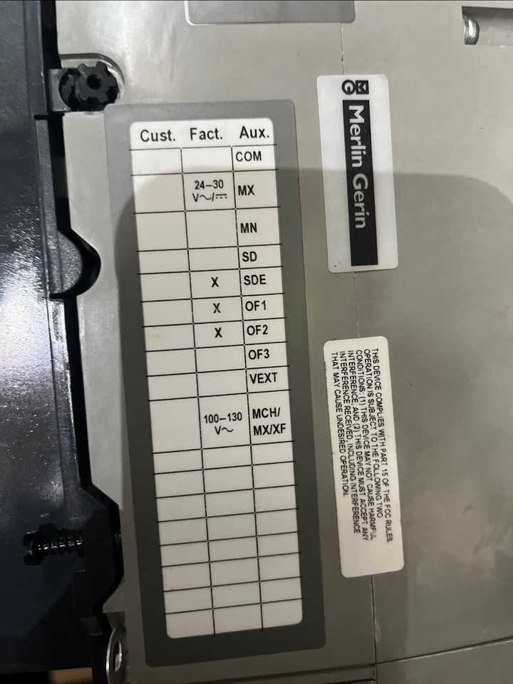 Square D Power Pact Circuit Breaker PL 1200 1200A 480V Micrologic 5.0 ...