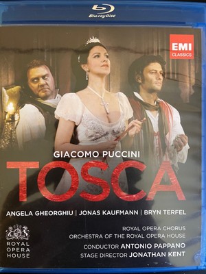 PUCCINI - Tosca - Gheorghiu / Pappano / Royal Opera BLURAY AS NEW! EMI ...