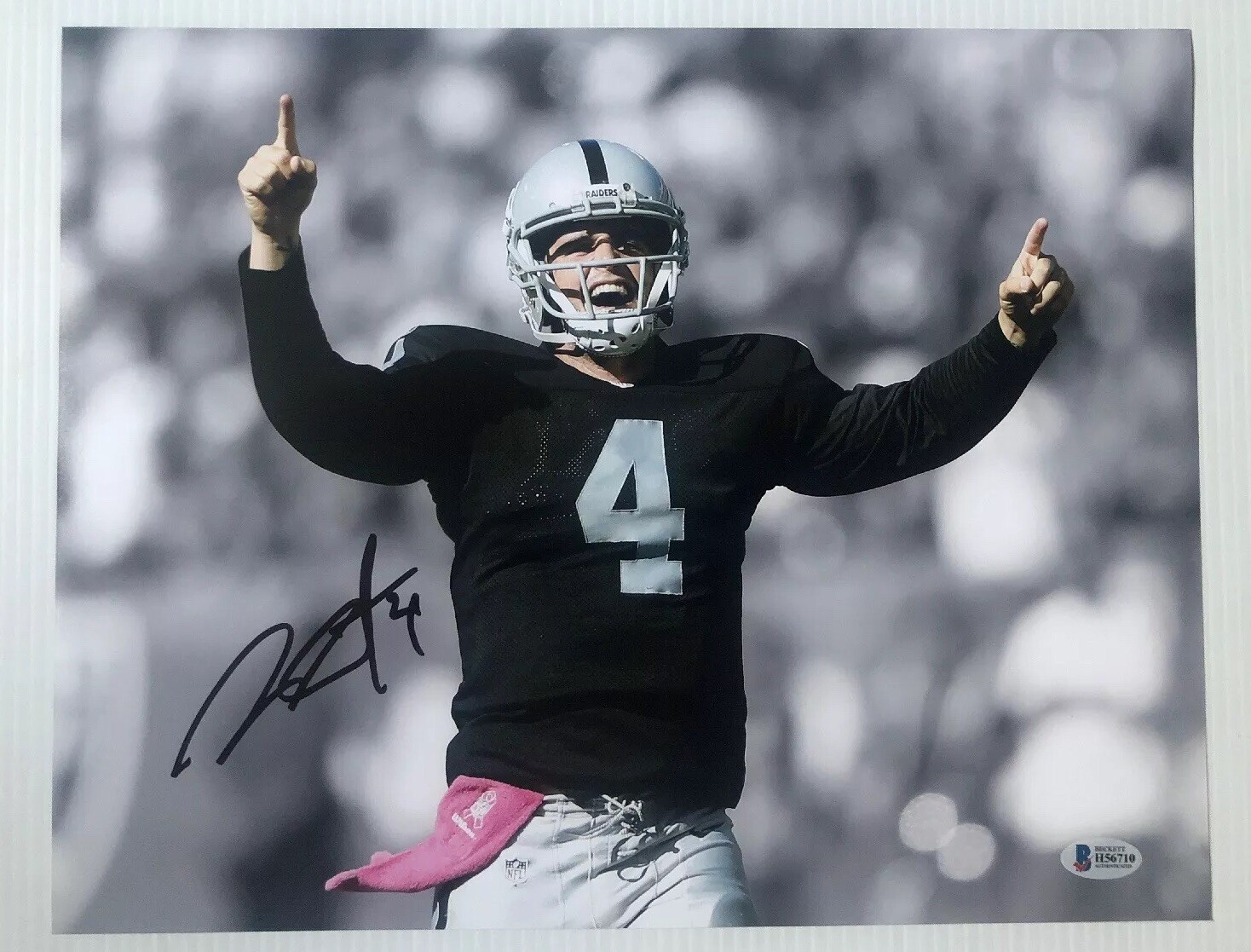 Derek Carr Autographed Memorabilia | Signed Photo, Jersey, Collectibles ...