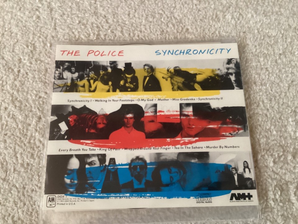 The Police Synchronicity CD CD 3735 Made in West Germany | eBay