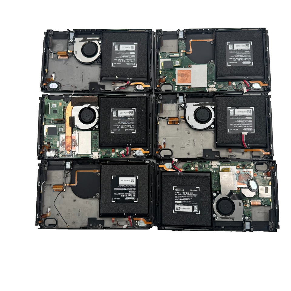 LOT of 6 DEFECTIVE NINTENDO SWITCH FRAME LCD ASSEMBLY *FOR PARTS* | eBay