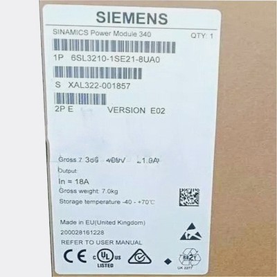 6SL3210-1SE21-8UA0 1PC NEW Siemens 6SL 3210-1SE21-8UA0 | eBay