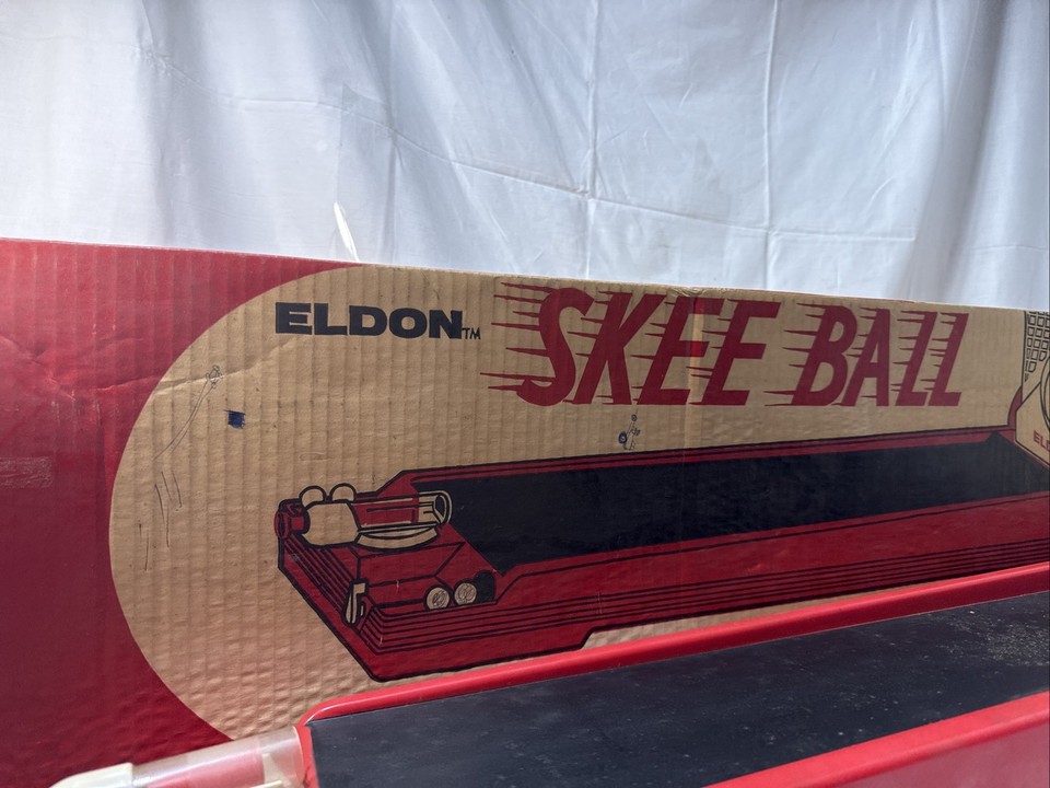 VINTAGE Eldon Skee Ball Tabletop Game 1960s Complete W/ Original Box No ...