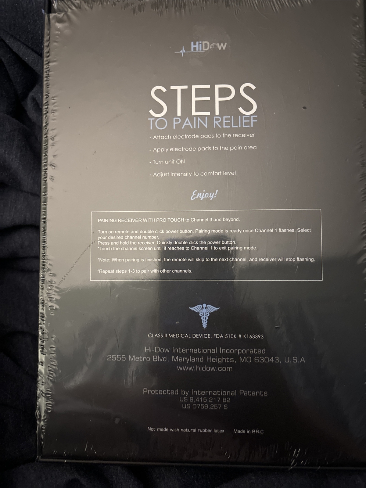 HiDow Pro Touch Wireless 6-12 + Foot Massager | eBay