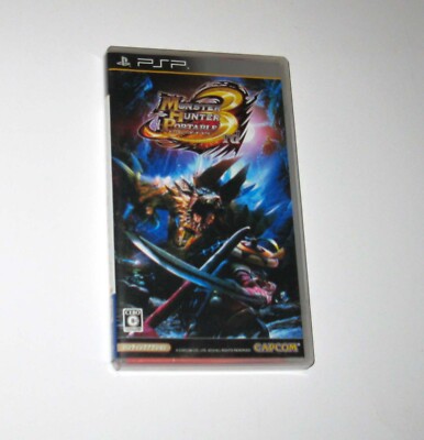 Monster Hunter Portable 3rd PSP Japanese Import Version NTSC-J USA ...