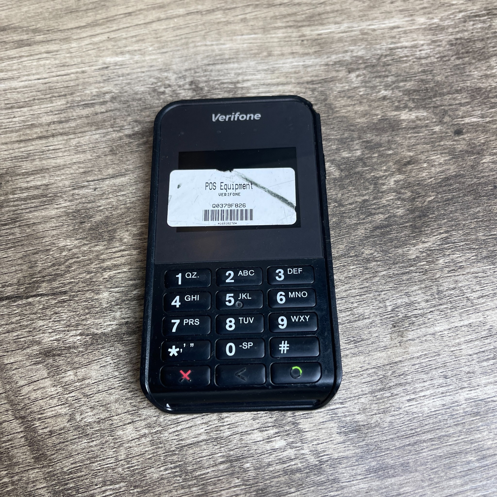 Verifone e355 2.4" TFT LCD Rechargeable Android/iOS Credit Card Payment ...