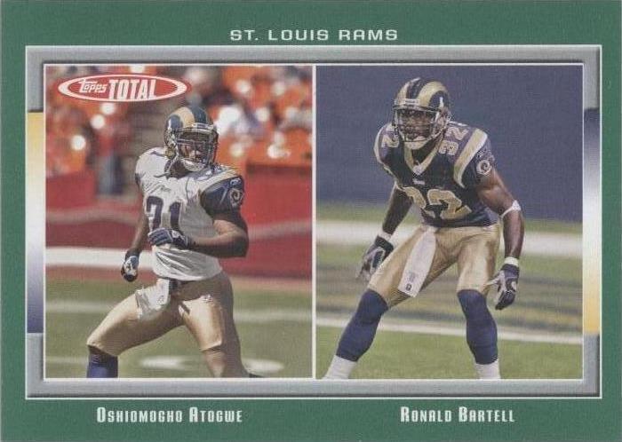 2006 Topps Total - O.J. Atogwe, Ronald Bartell #359 for sale online | eBay