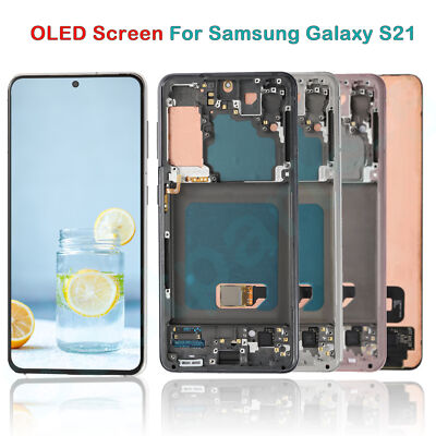 OLED For Samsung Galaxy S21 G990 5G G991 LCD Display Touch Screen ...