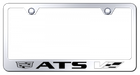Cadillac ATS-V Laser Etched Logo Standard License Plate Frame Official ...