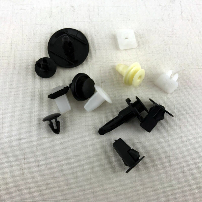 240Pcs 12 Sizes Interior Door Trim Plastic Panel Retainers Clips Kit ...