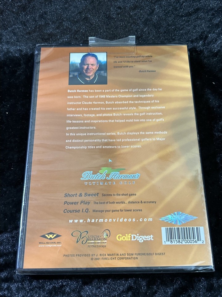 Butch Harmon Ultimate Golf Series (DVD, 2001, 3-Disc Set) | eBay