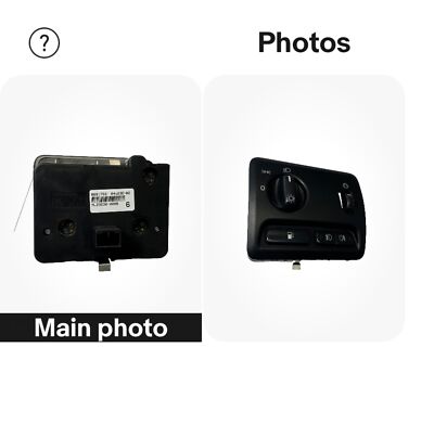 2005-2009 2008 07 Volvo S60 V70 XC70 Headlight Switch Assembly 30739312 ...