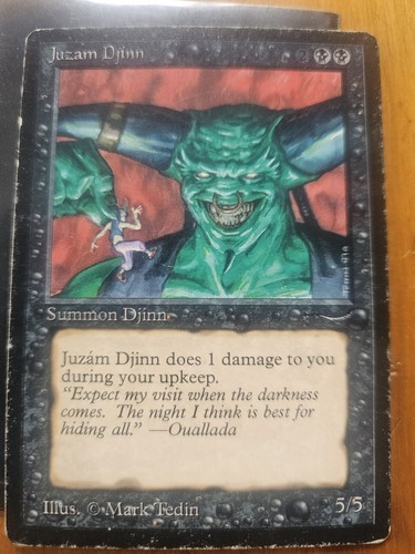 MTG Juzam Djinn Arabian Nights Regular Rare | eBay